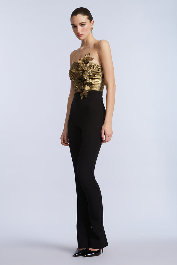FLOWER DETAIL JUMPSUIT - Tuni