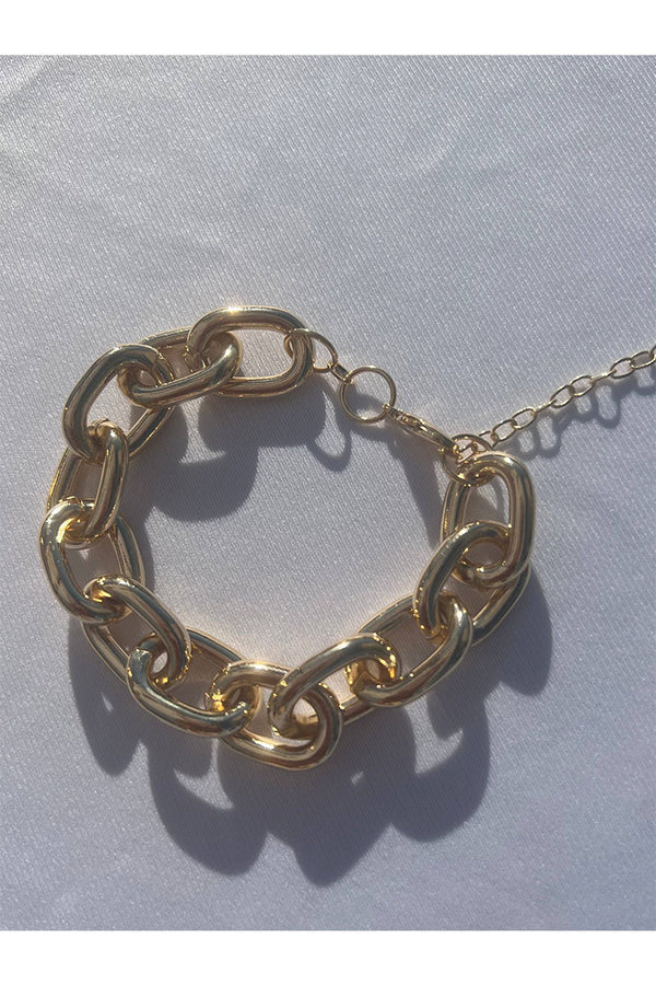 Clemente Chunky Chain Bracelet | SHOP TUNI - Tuni