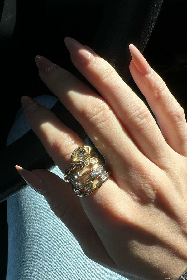 BRACHA - Ibiza Band Ring - Tuni